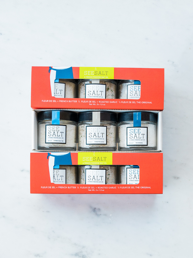 SEE SALT TASTE - Finishing Salt Using The Finest Fleur De Sel